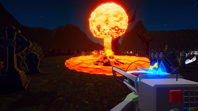 Aliens vs. Ghosts by Sayan