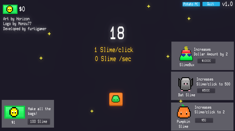 Slime Clicker by furtidev