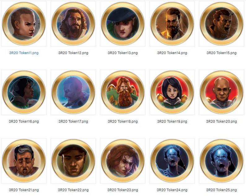 The Three Rocketeers • VTT Art Pack by evilhat