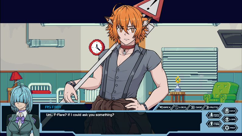 Monster XXXperiment by AstroKaen, Tech Tsundere