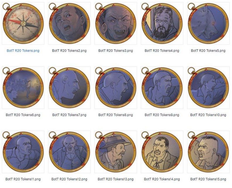 Blood on the Trail • VTT Art Pack by evilhat