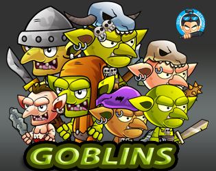 Goblins Game Character Sprites by DionArtworks