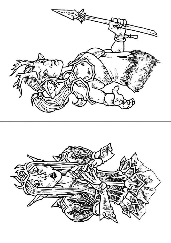 Asset Pack of 50 Fantasy TTRPG NPCs by Penflower Ink