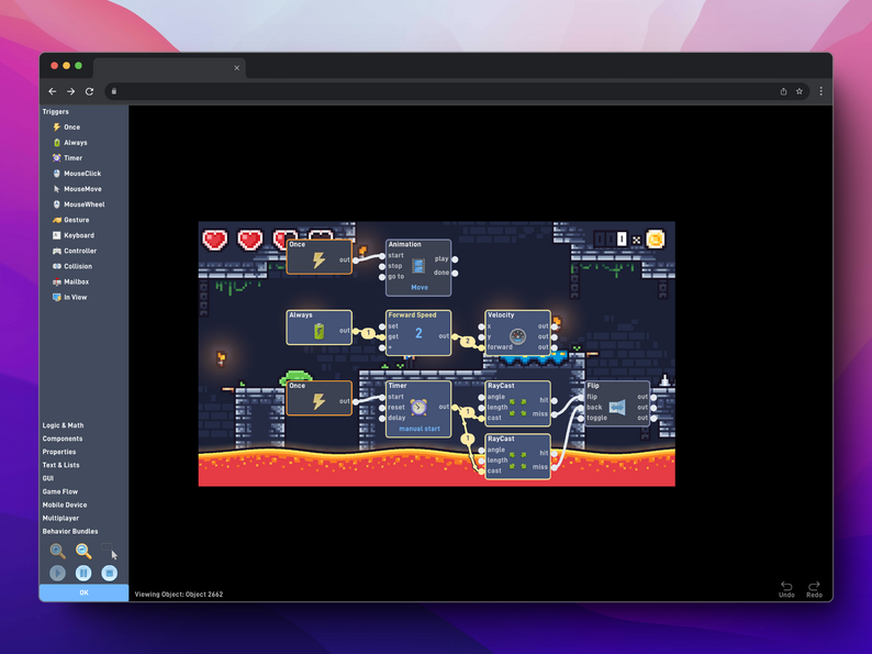 Flowlab Game Engine by grazer, Samuel Tomé