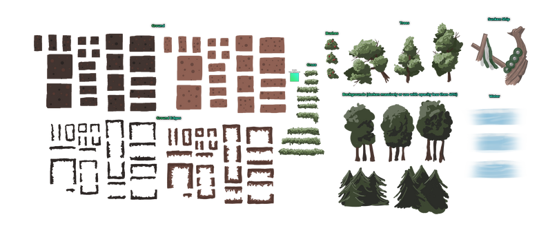 FREE 2d Fantasy Platformer Asset Pack by PitiIT