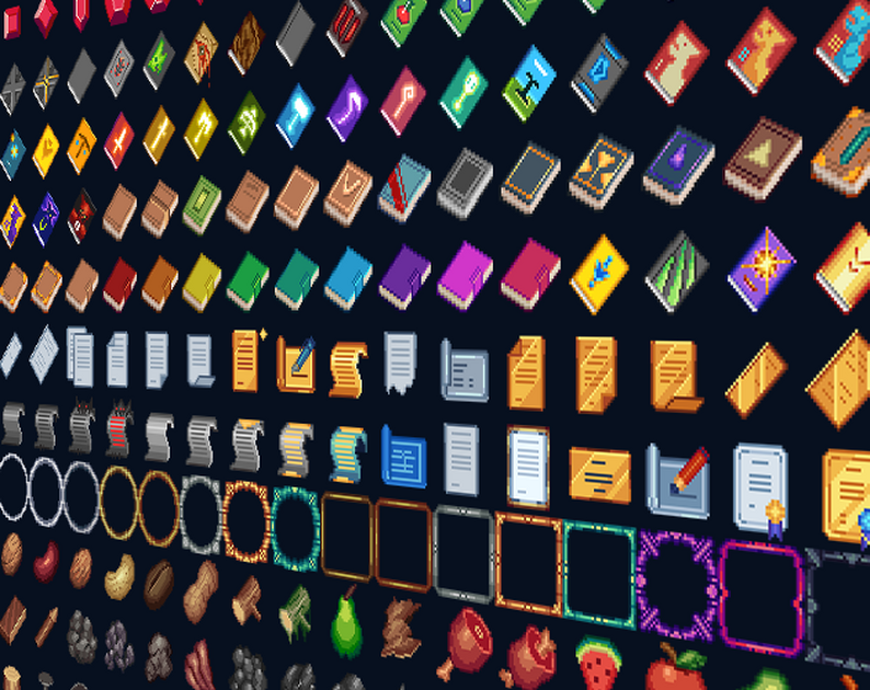 Fantasy Icon Pack by dgpixel