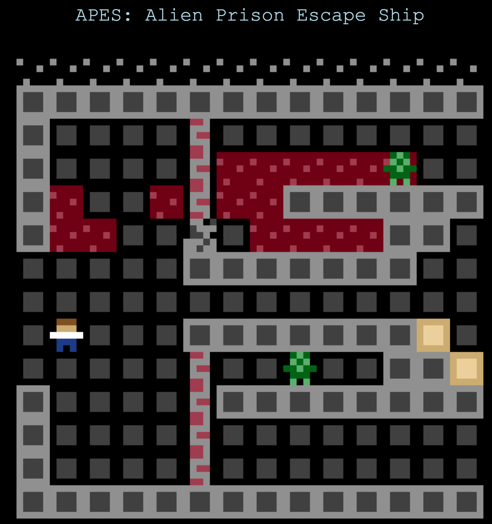 APES: Alien Prison Escape Ship by ruggedmug