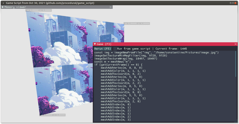 Game Script by Procedural