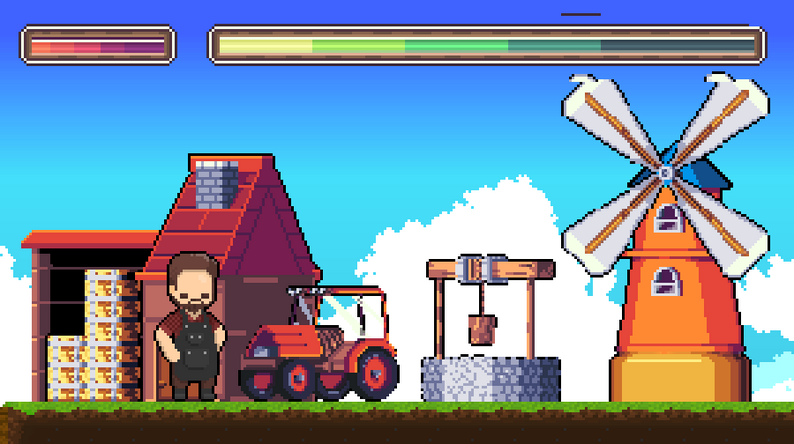 Side-Pixel Farming Asset Pack by sirnosir