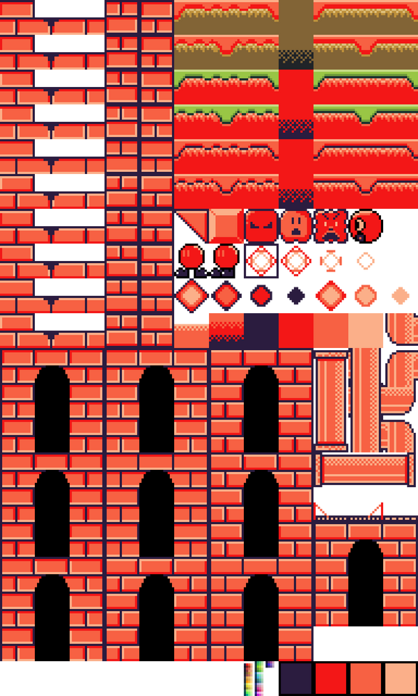 2D Platformer/Side Scroller Assets by FuzzyButtGaming