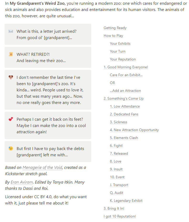 My Grandparent's Weird Zoo by Eran Aviram