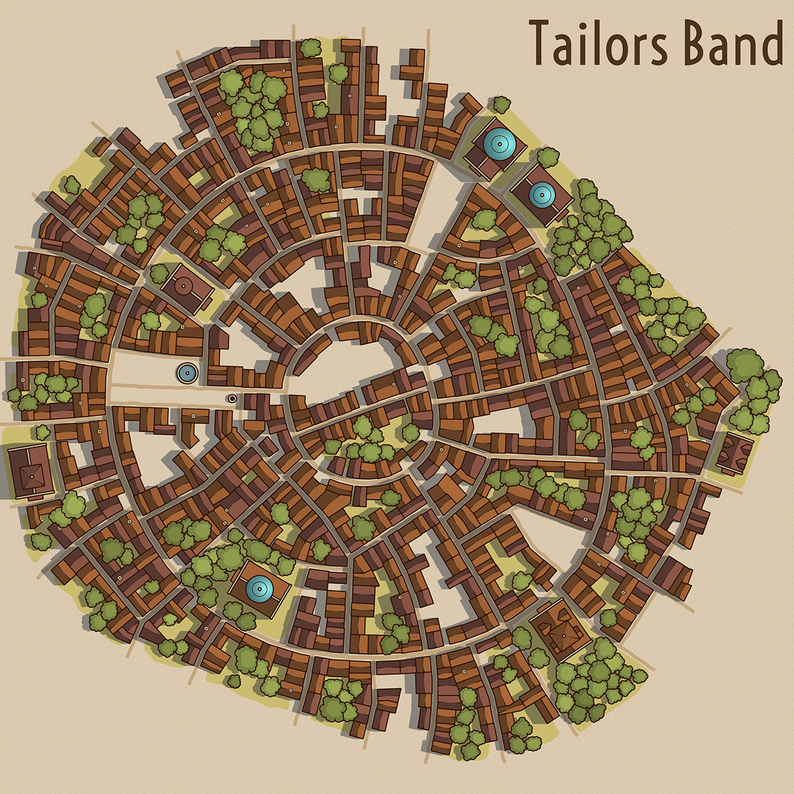 Neighbourhood Generator by watabou