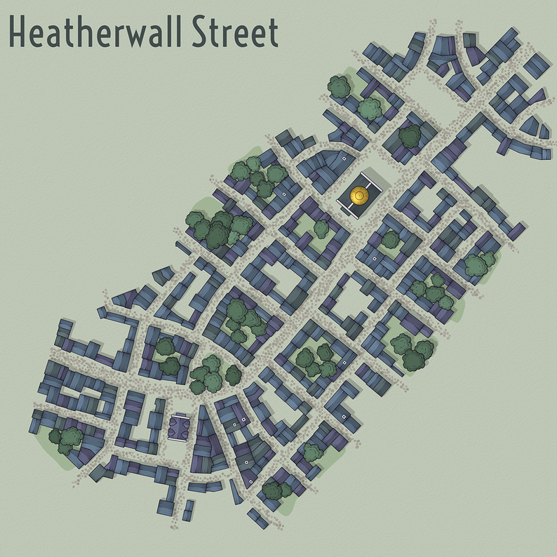 Neighbourhood Generator by watabou