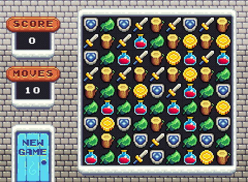 S13 Match3 Pixelart by S13Games