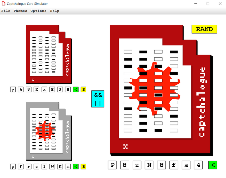 Captchalogue Card Simulator (Java) by WhenItRaines