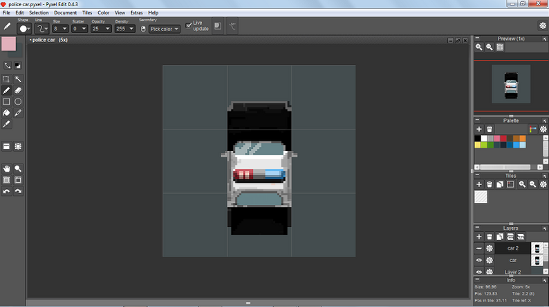 FREE 2D Vehicle Assets by overcrafted