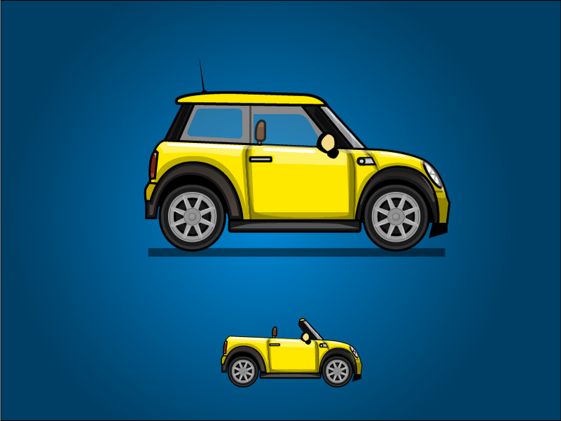 FREE 2D Vehicle Assets by overcrafted