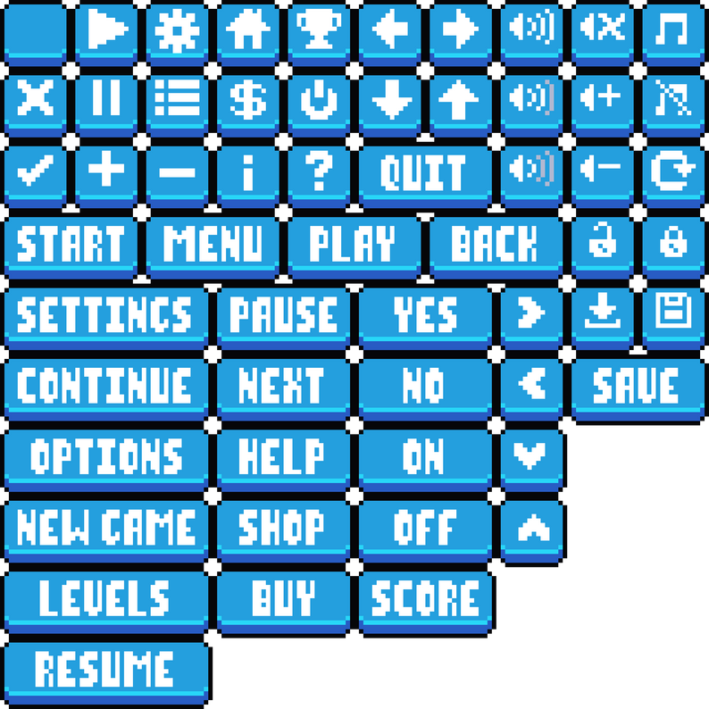 Buttons Pack by SlyFoxStudios