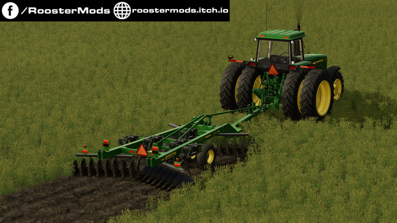 John Deere 2720 5 Shank Disk Ripper by Rooster Mods