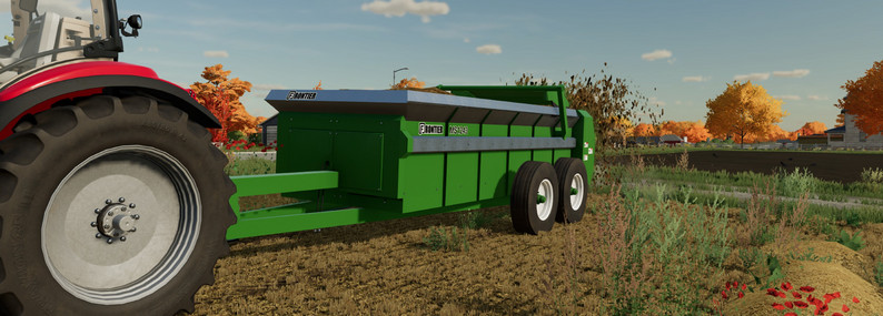 FS22 Frontier MS1243 Manure Spreader by wademitch Modding And Edits