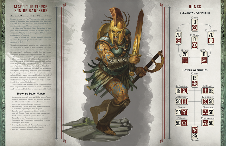 RuneQuest Starter Set Free Handouts Pack by Chaosium