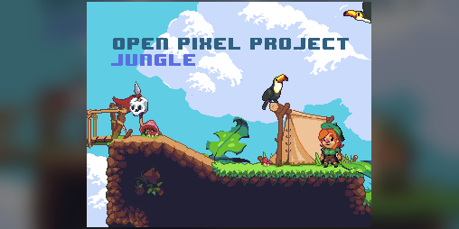 OPP 2017 - Jungle and temple set by Open Pixel Project
