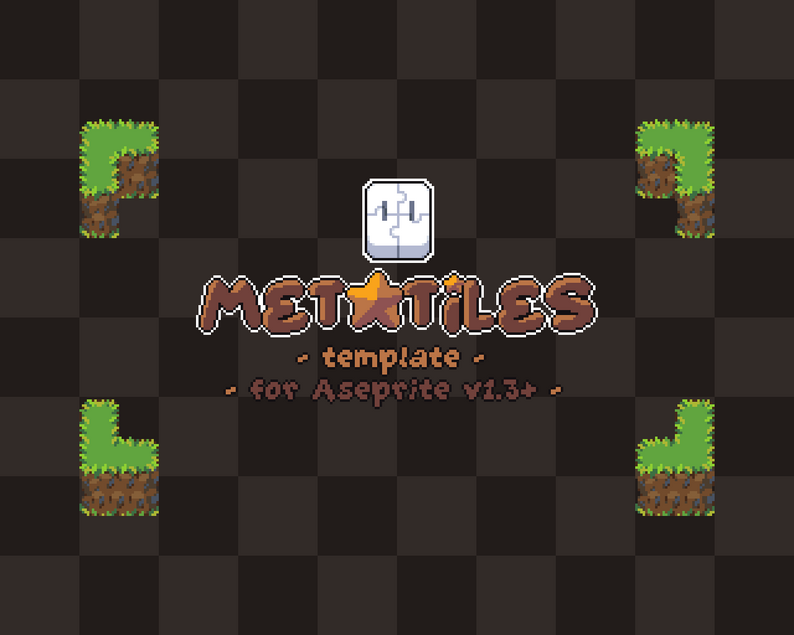 MetaTiles Template + Tileset - For Aseprite v1.3 by SeinRuhe