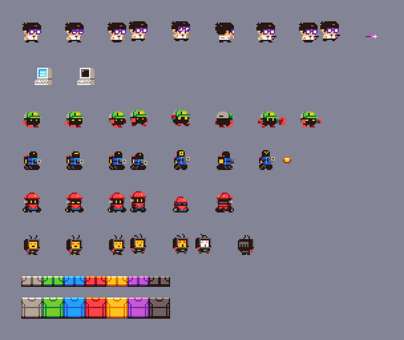 Mini Pixel Pack 1 by GrafxKid