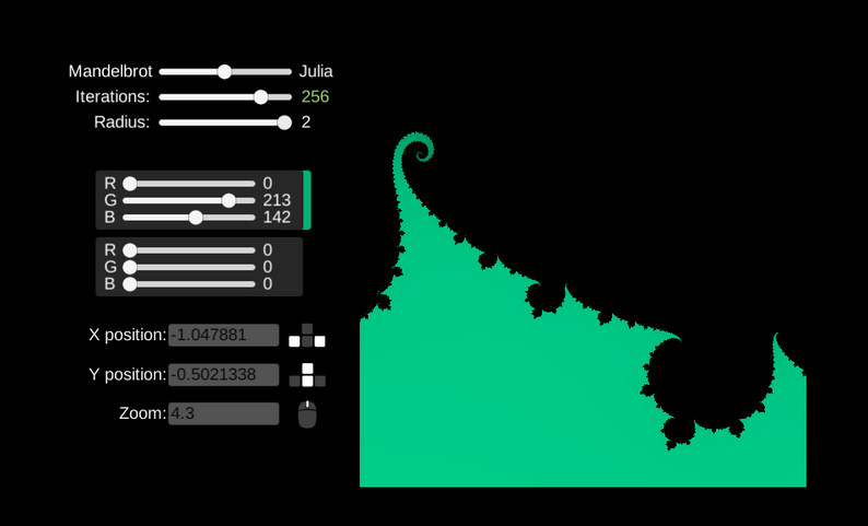 Mandelbrot Explorer by FiloGC