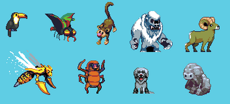 OPP2017 - Sprites by Open Pixel Project