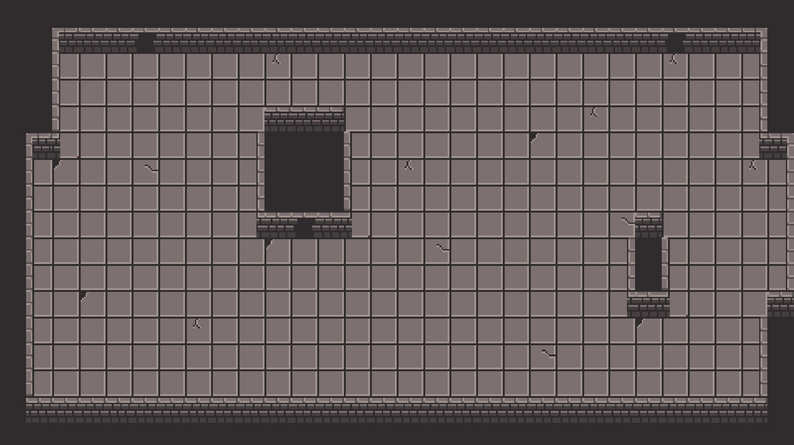 Simple Top Down Dungeon Tileset by Rafagars