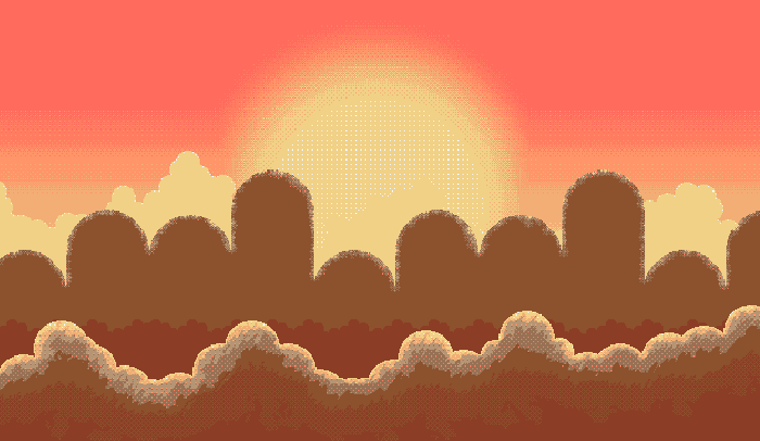 Pixel Art Platformer Painted Style by edermunizz