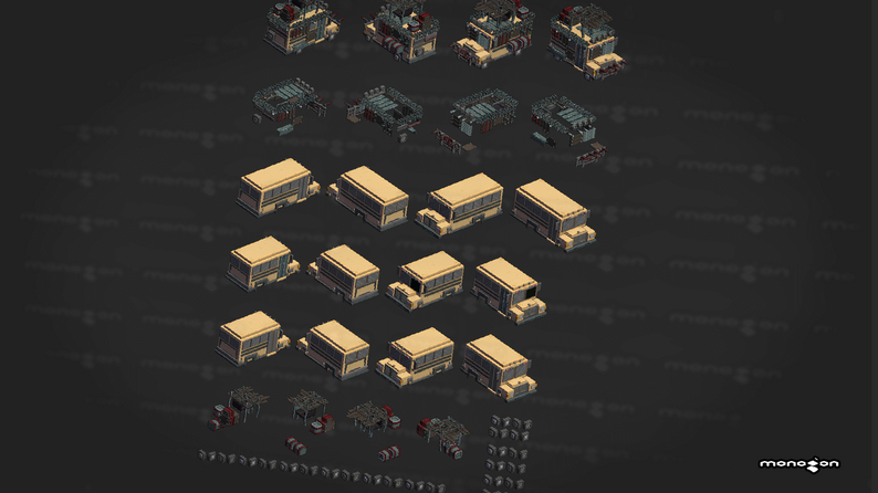 Isometric Zombie Apocalypse - monogon by monogon