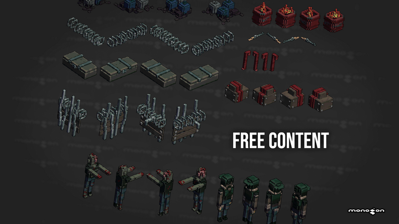 Isometric Zombie Apocalypse - monogon by monogon