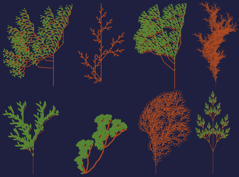 Interactive Procedural Trees by Gogodinosaur