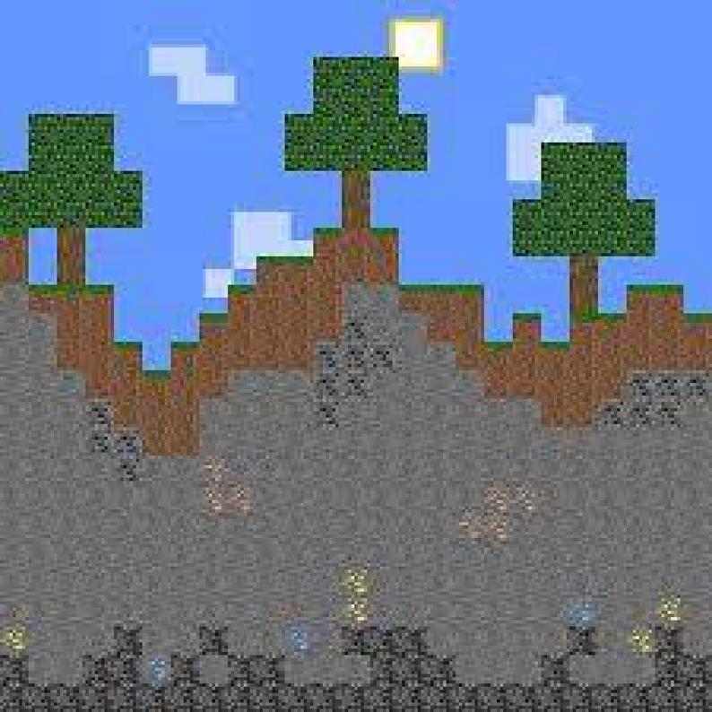 Minecraft 2D by Mellow Gamedev