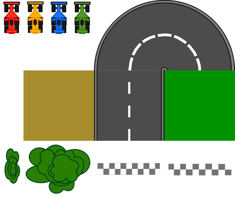 F1 race car asset pack by Wolfram Studio