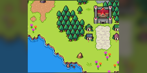 World Map Tiles [16x16] by MalibuDarby