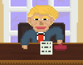 Trump Stamp by PixelSpark