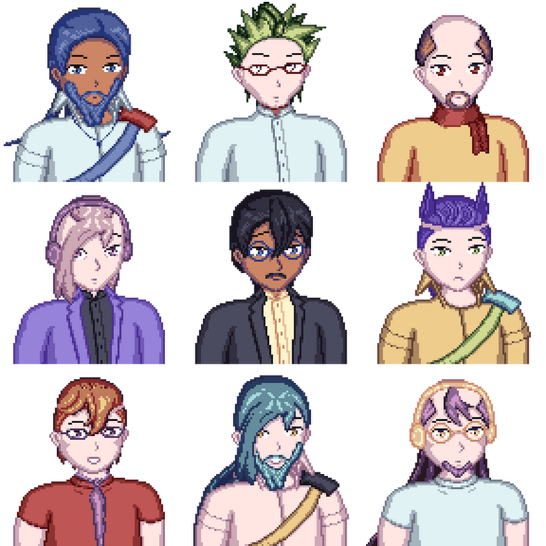 Pixel Art Portrait Generator by Viktor