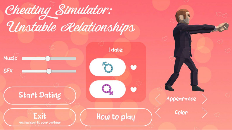 Cheating Simulator: Unstable Relationships by Boon Makes Games