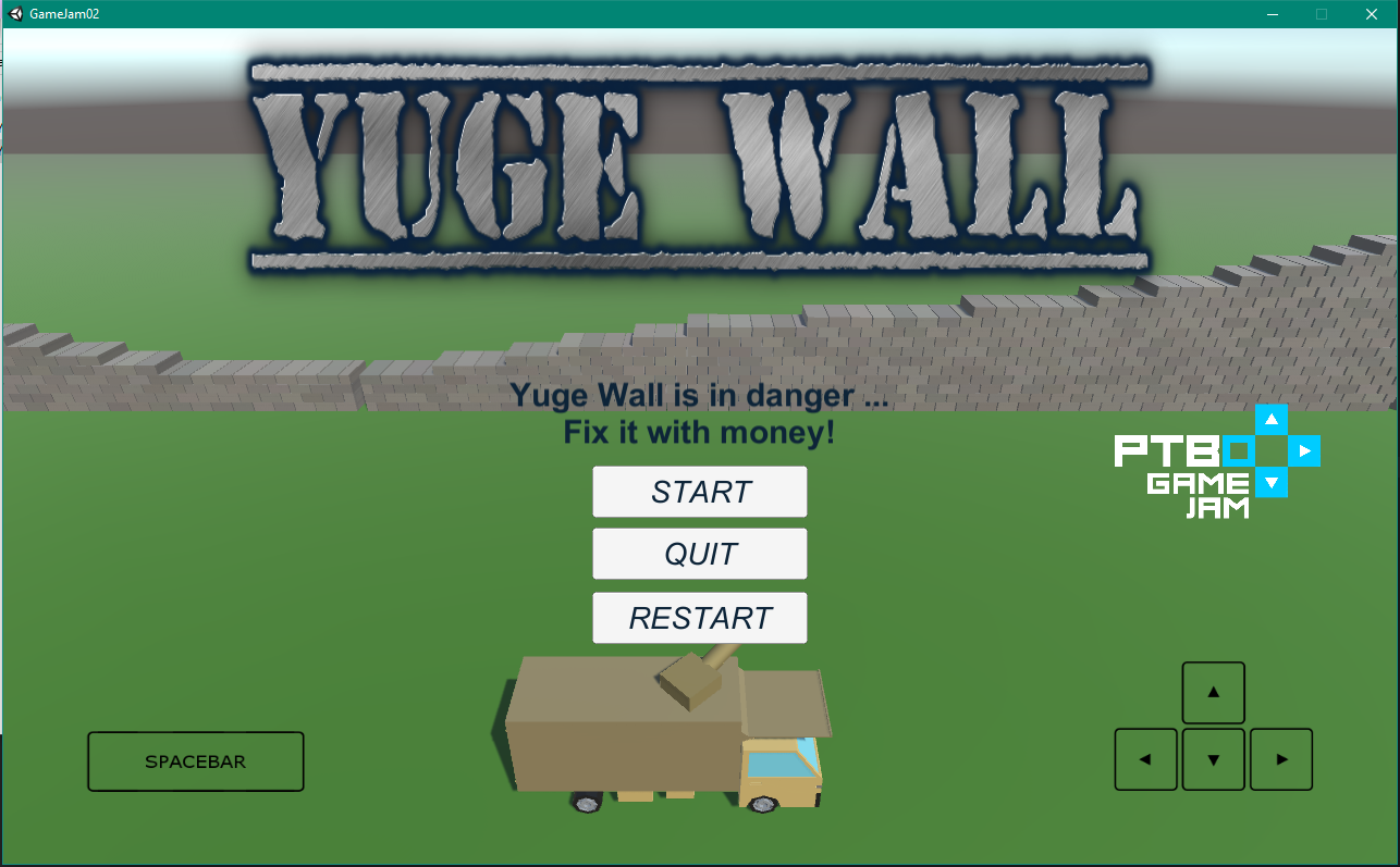Yuge Wall by LazyMammal