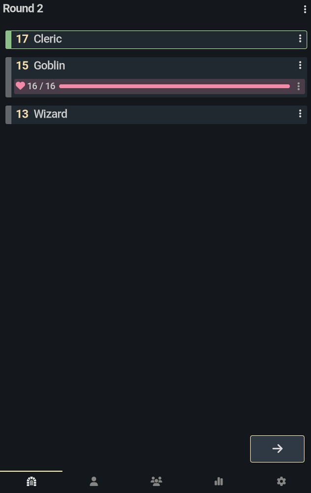 Pathfinder 2e Combat Tracker by Gamedev Bram 🎁