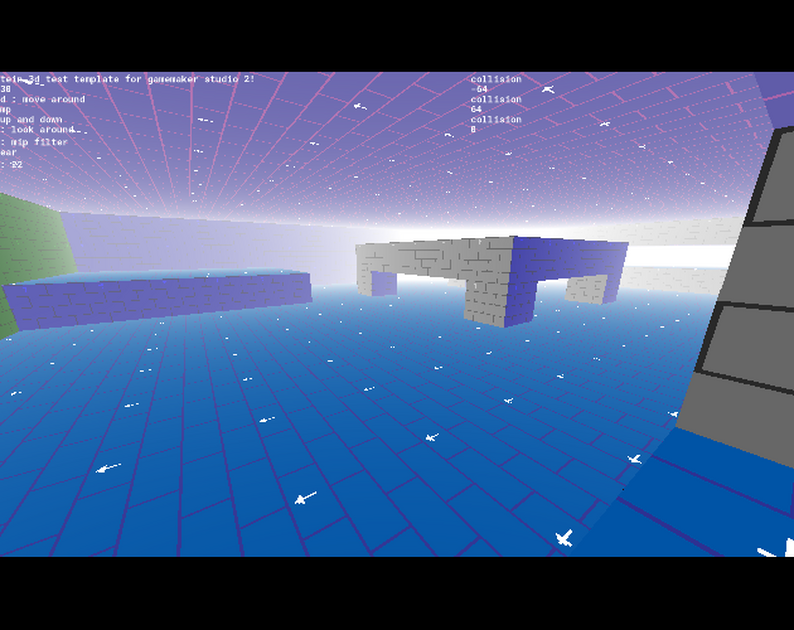 GameMaker Studio 2 - Retro Fps Template - V0.15 by Play8Bitars