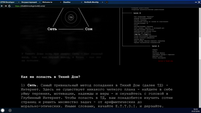 Project DeepWeb by NightCat Studios