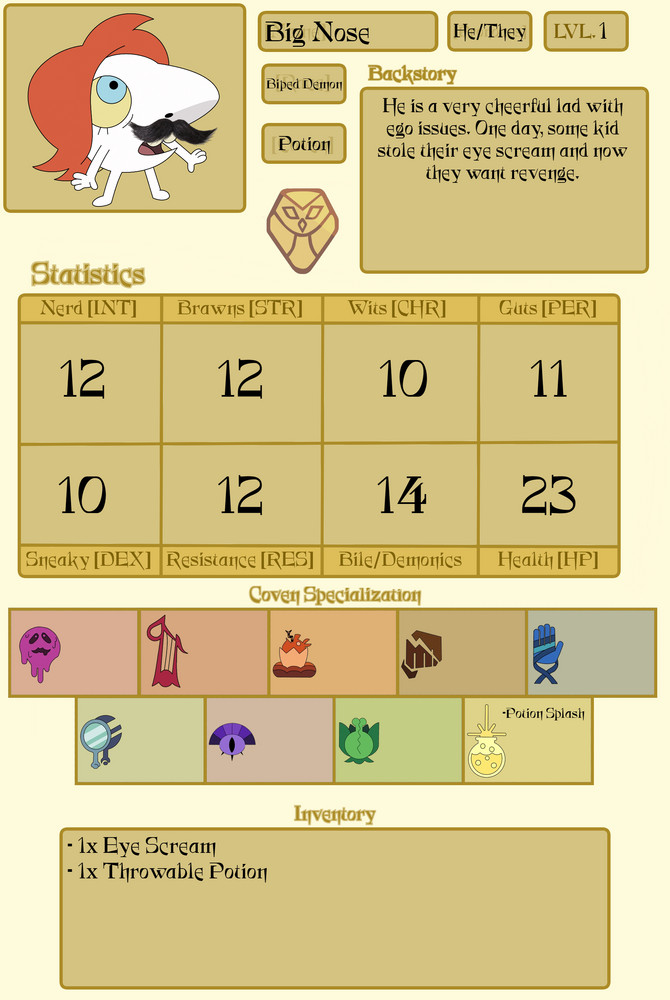 Legends of the Boiling Isles - A TOH TTRPG by kagarileha