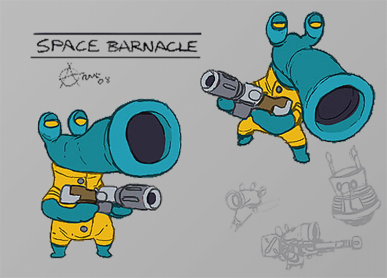 Space Barnacle by Doomlaser