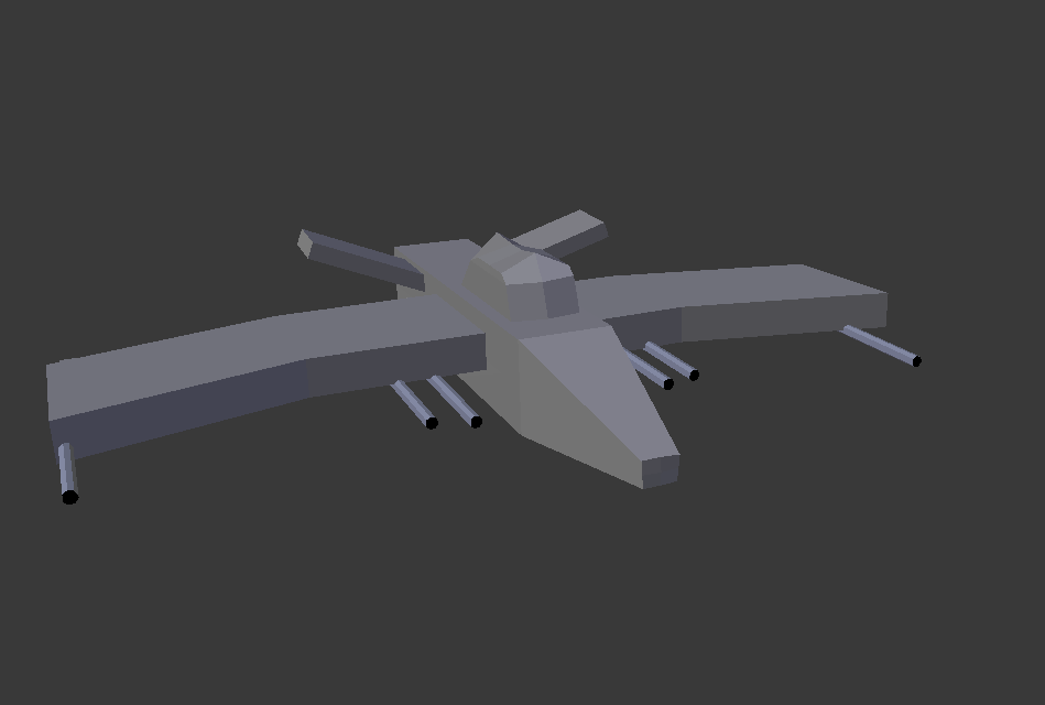 Low Poly Spaceship by studiosoft