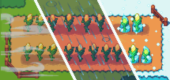 🌾 Version 26 Eggplant and weather ! - Super Retro Ranch • Free Farming ...