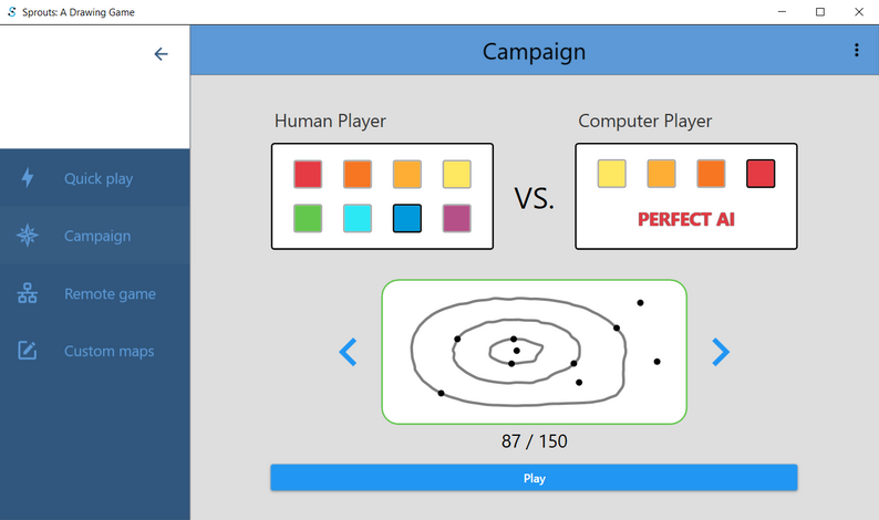 Sprouts: A Drawing Game by Tomas Cizek